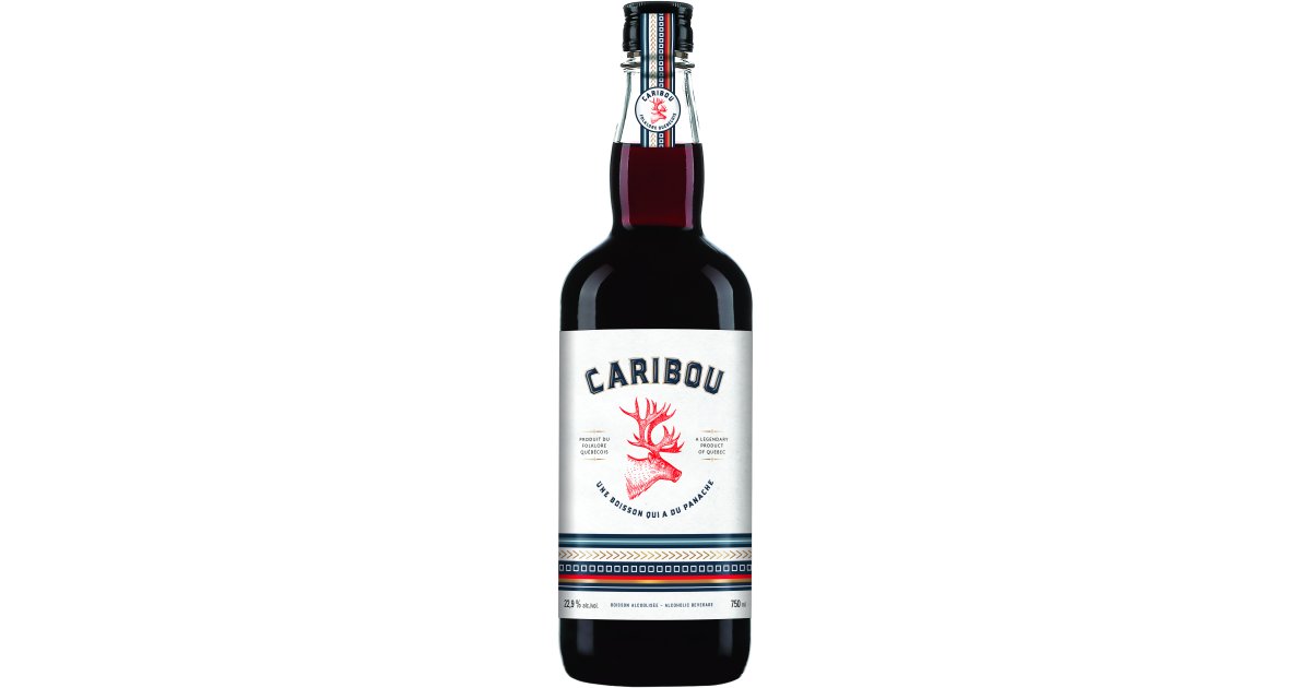 Vin Caribou - Boisson traditionnelle du québec (Canada)